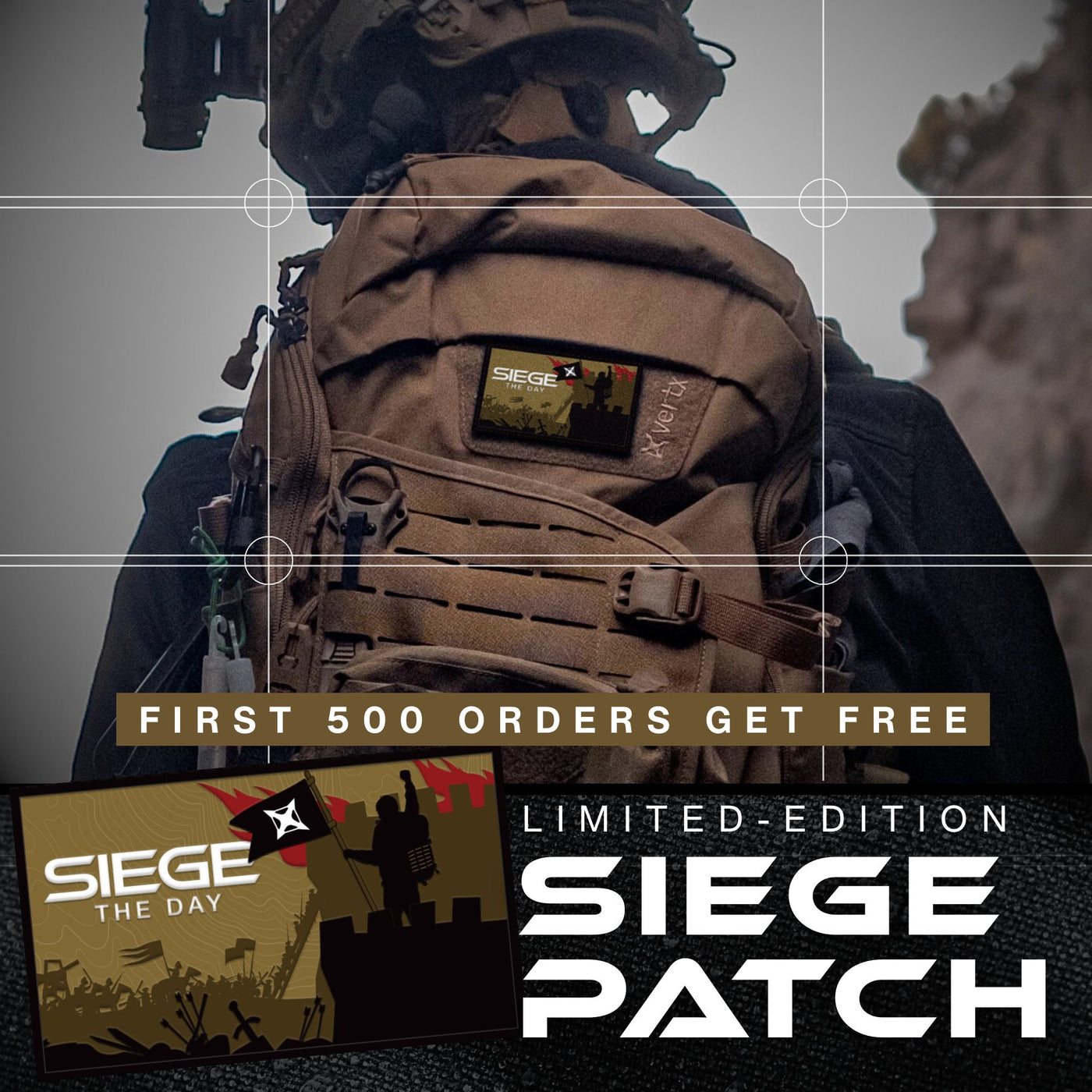 Siege 25L Tactical Backpack – Vertx